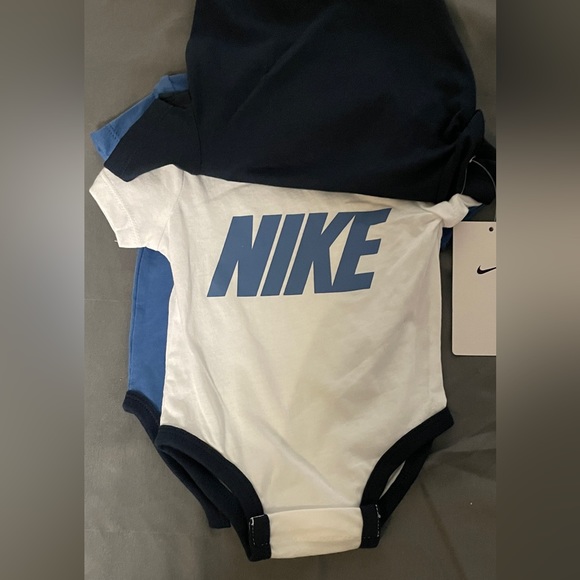 Nike | One Pieces | Nwt Nike 3mo Old Boys Onesies Set | Poshmark
